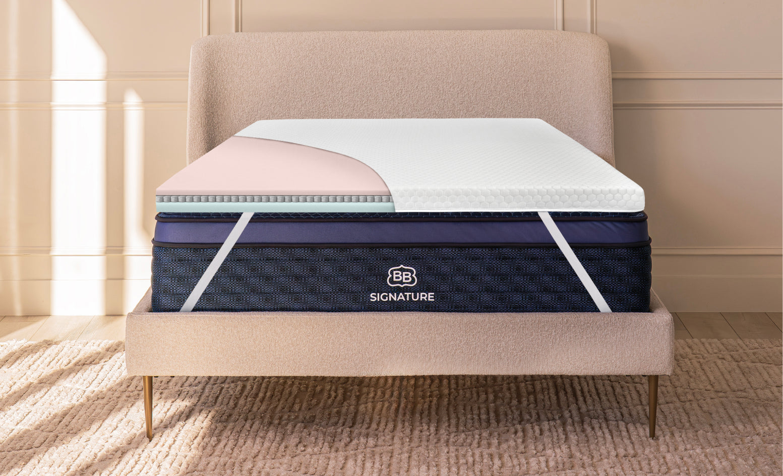 Microcoil Mattress Topper – Brooklyn Bedding